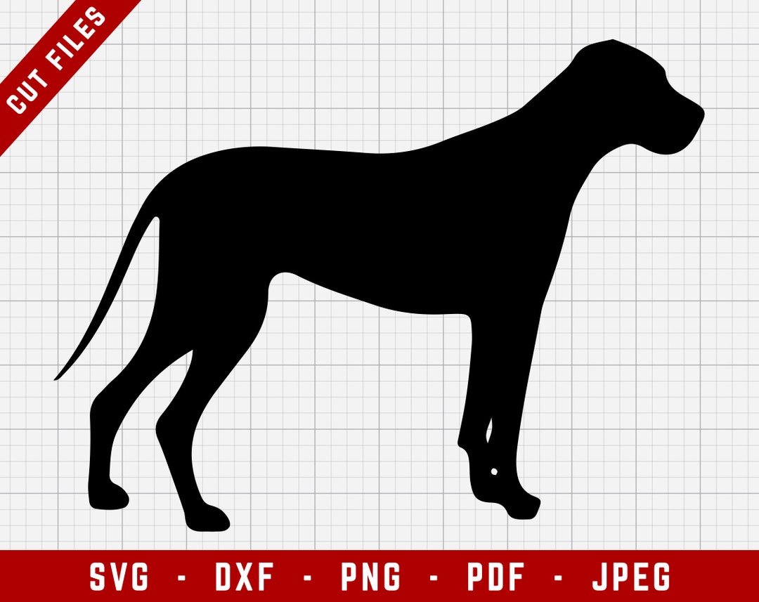 Great Dane SVG Cutting File - Great Dane Dog Svg | Dogs Digital Clip ...