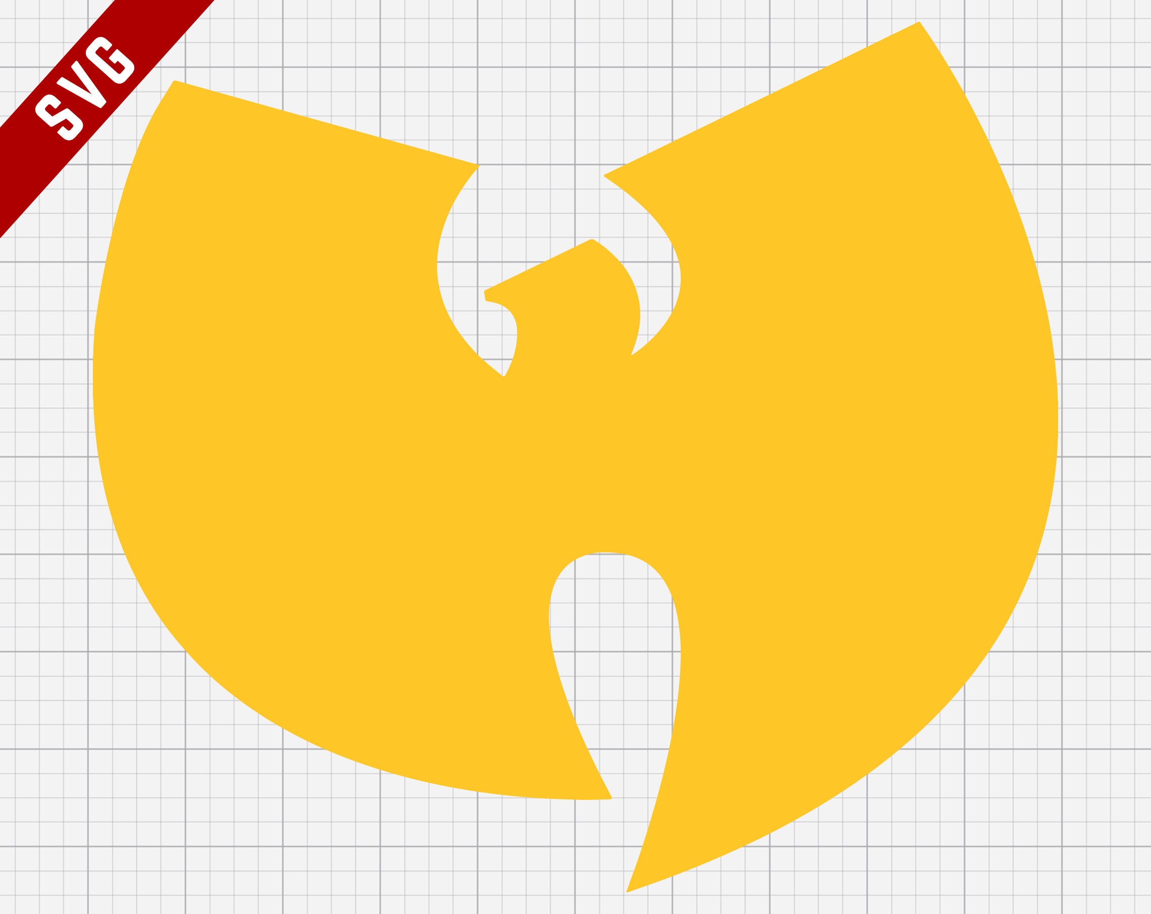 Wu Tang Symbol Stencil