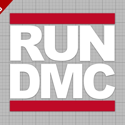 RUN DMC SVG Cutting File Digital Clip Art Music Cricut - Etsy