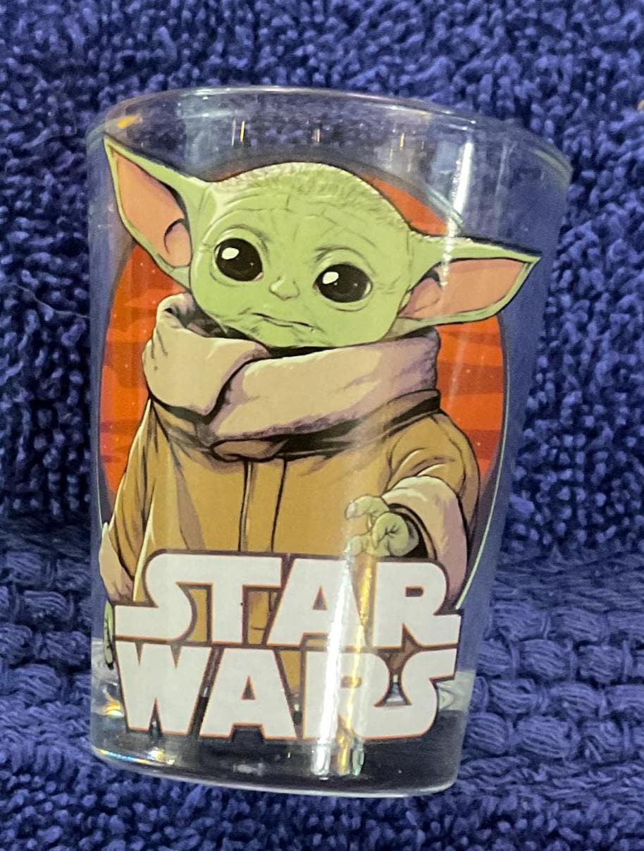Baby Yoda Shot Glass - Etsy