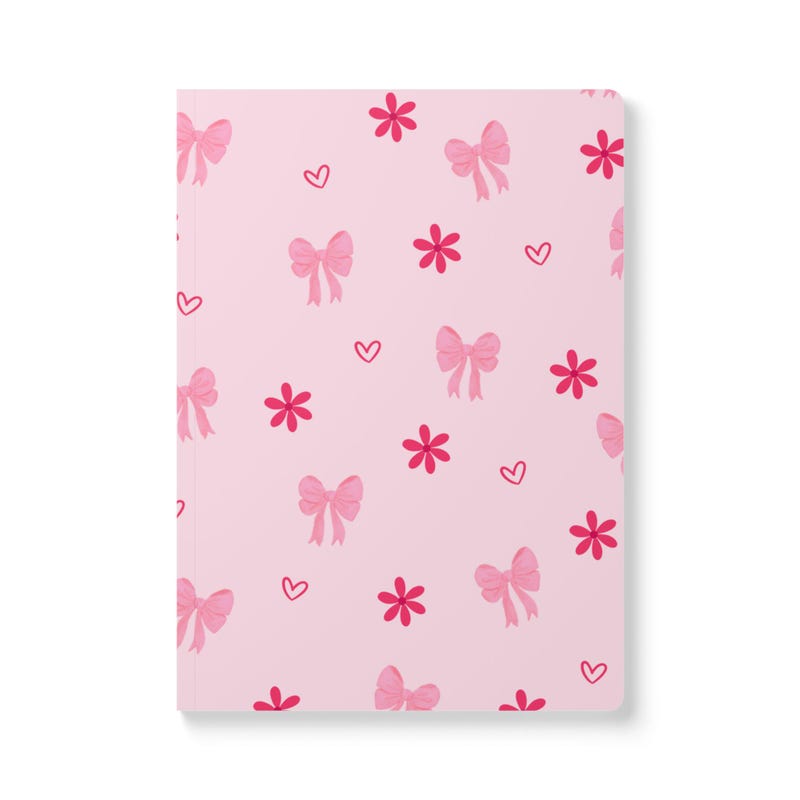 Aesthetic Pink Notebook - Etsy