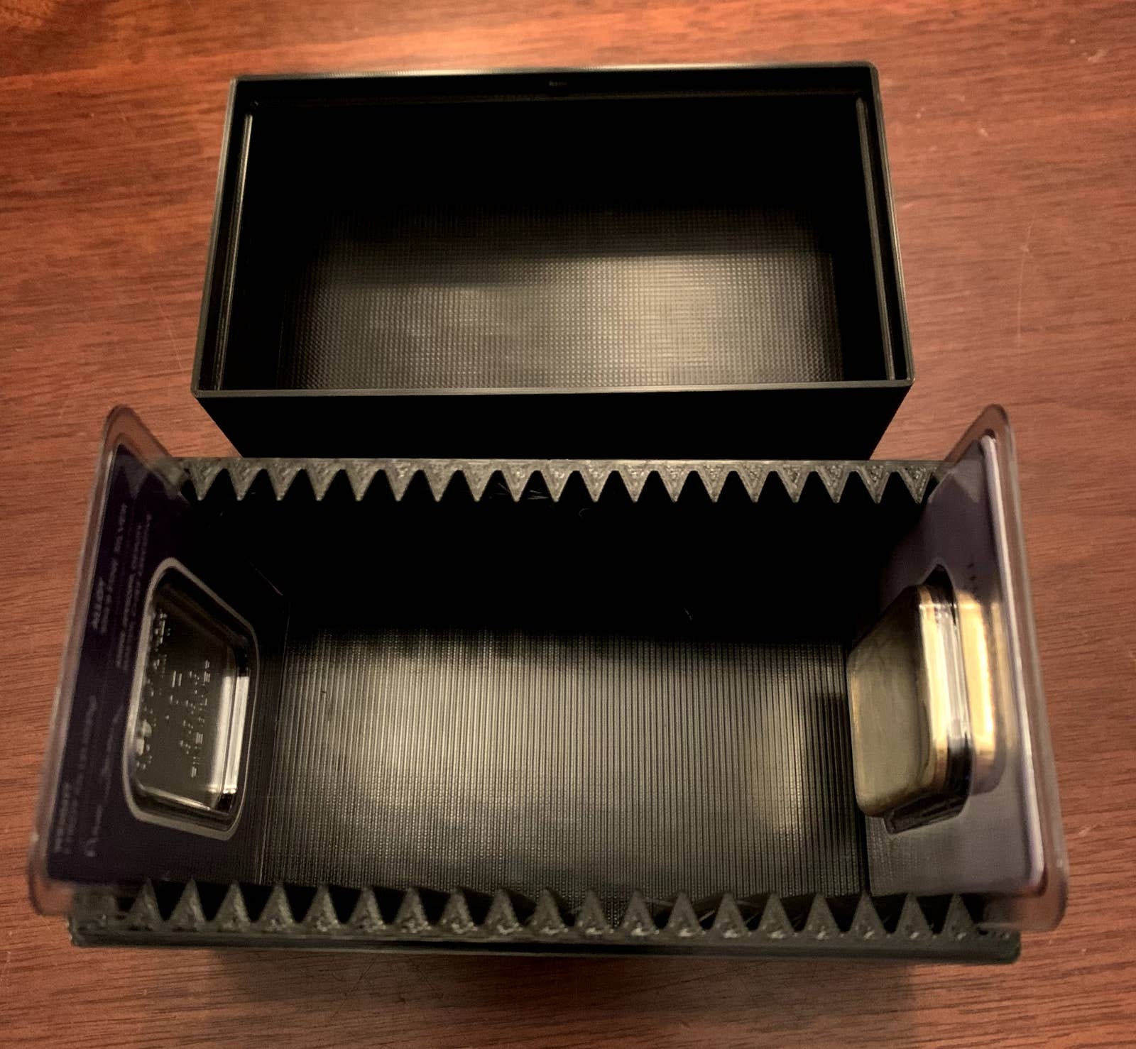 3DP Black Storage Box Holds 20x Royal Mint Precious Metal Assay Cards ...