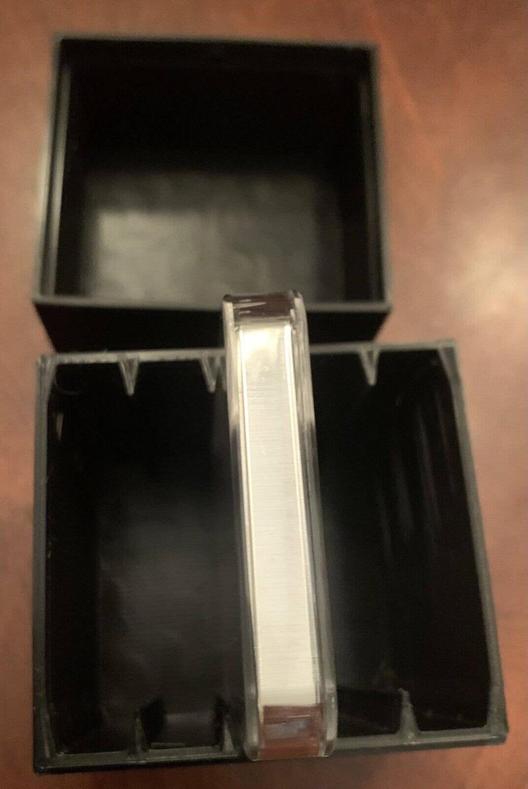 3DP Black Storage Box Holds 5x 10 Oz Silver Bars in Standard Airtight ...