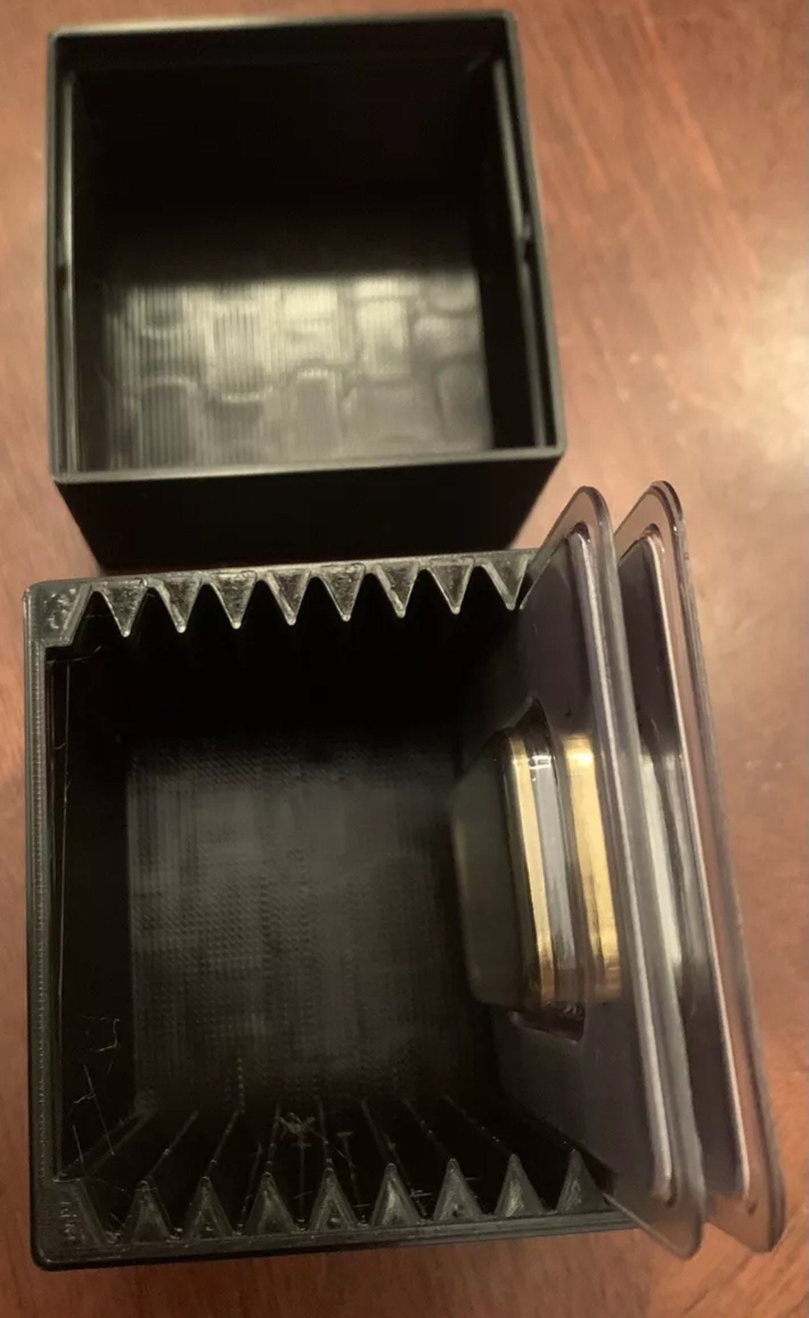 3DP Black Storage Box Holds 10x Royal Mint Precious Metal Assay Cards ...