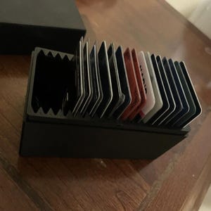3DP Black Storage Box Holds 50x Fits Pamp & Other Precious Metal Assay ...