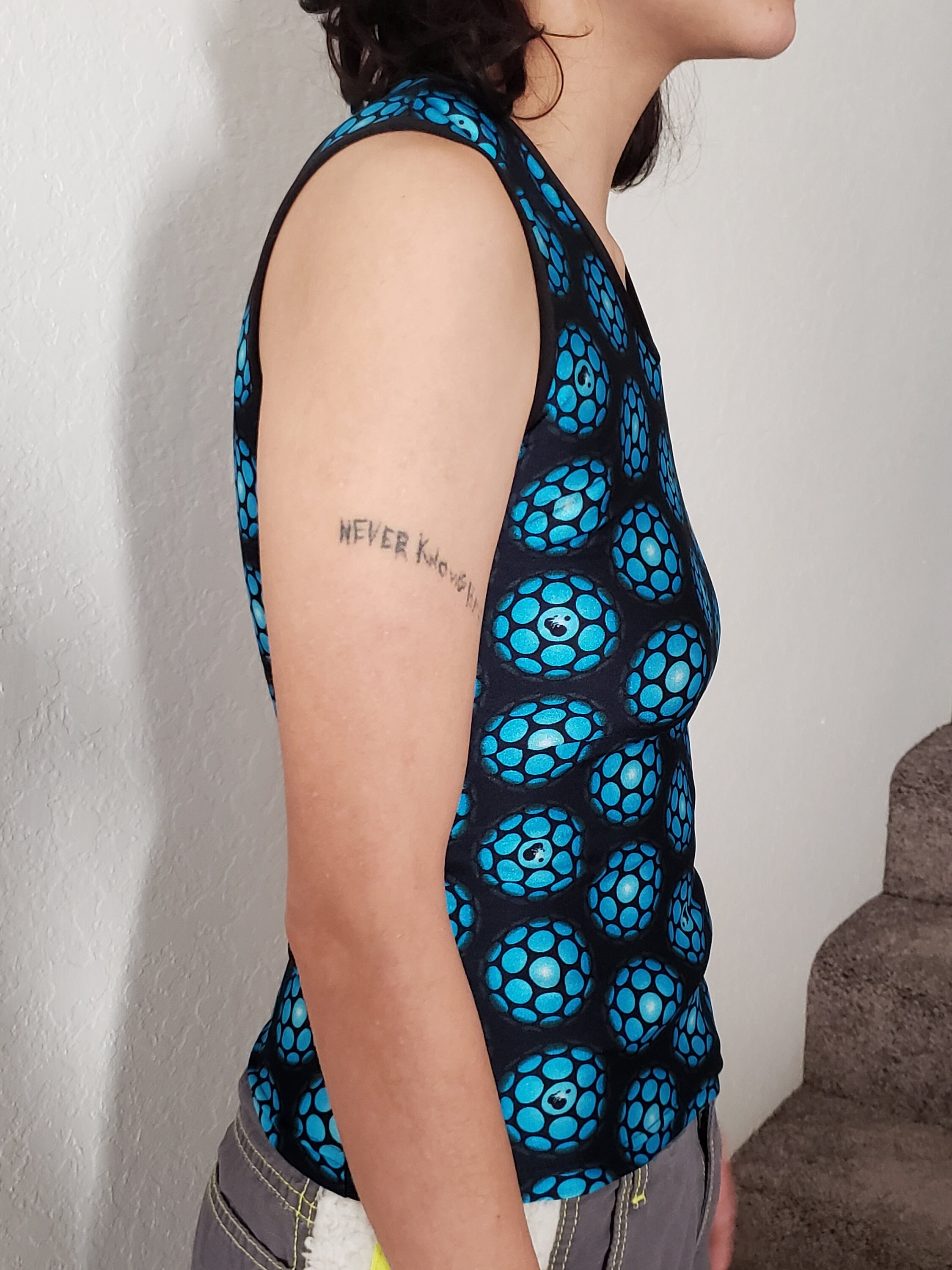 FOTUS 90s/y2k Japanese Designer Brand Futuristic Orb Tank | Etsy