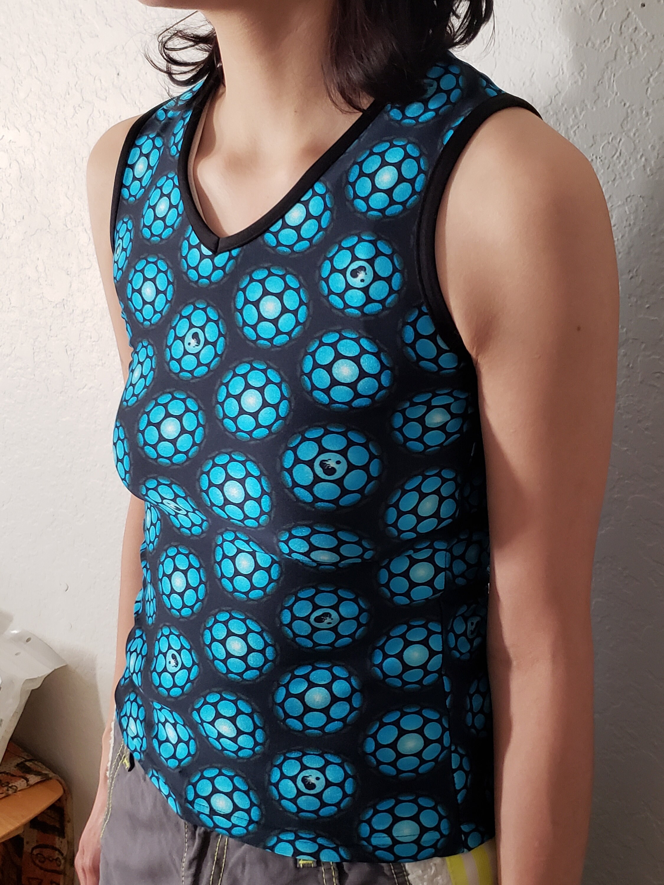 FOTUS 90s/y2k Japanese Designer Brand Futuristic Orb Tank | Etsy