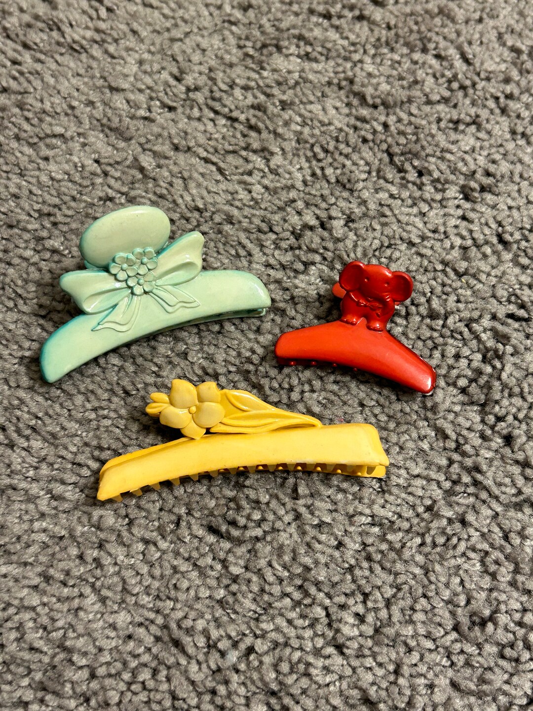 Vintage 80s Hair Clips Retro Kidcore Decora 70s 90s Y2k 2000s - Etsy