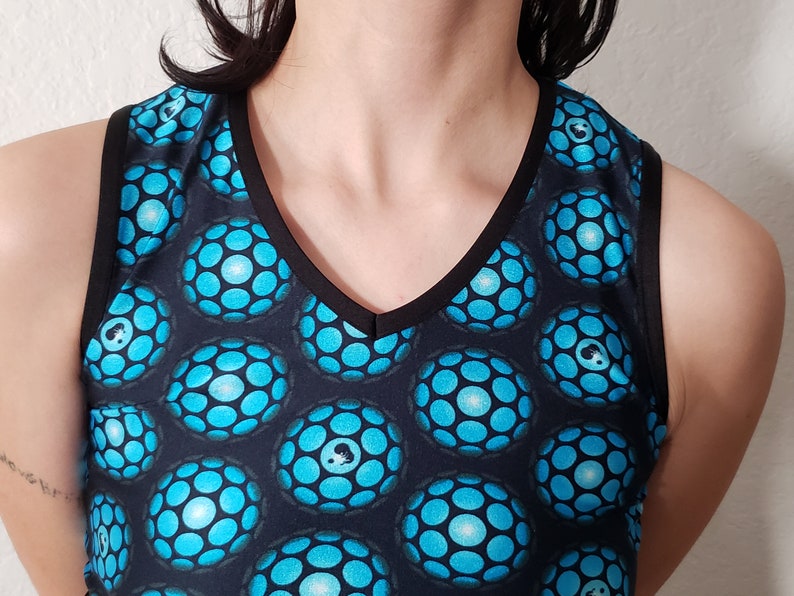 FOTUS 90s/y2k Japanese Designer Brand Futuristic Orb Tank - Etsy
