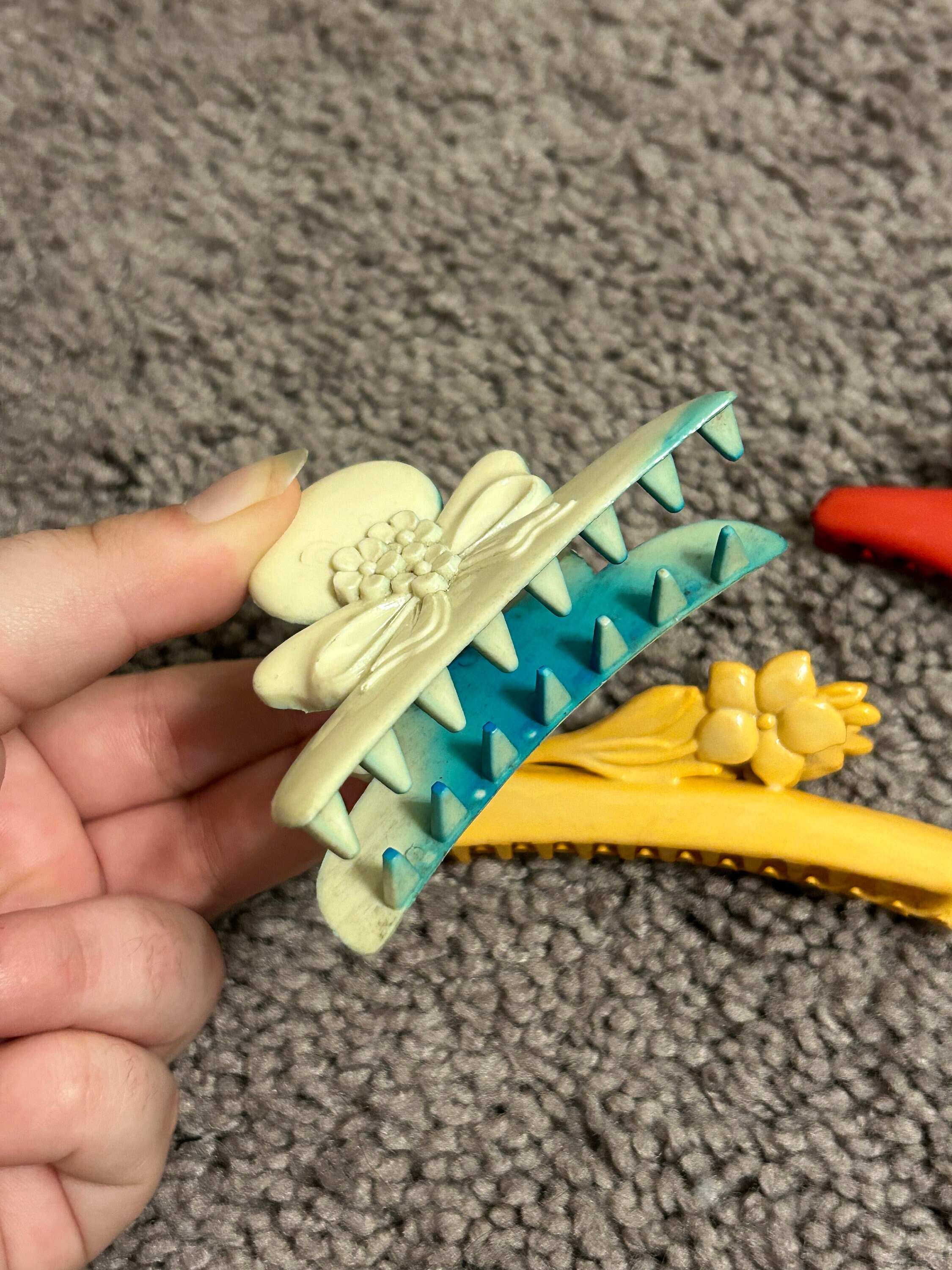 Vintage 80s Hair Clips Retro Kidcore Decora 70s 90s Y2k 2000s - Etsy