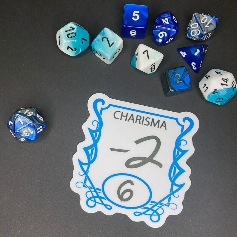 Charisma Dump Stat Sticker - Etsy