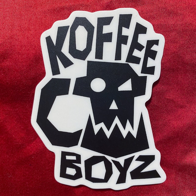 KOFFEE BOYZ Sticker - Etsy