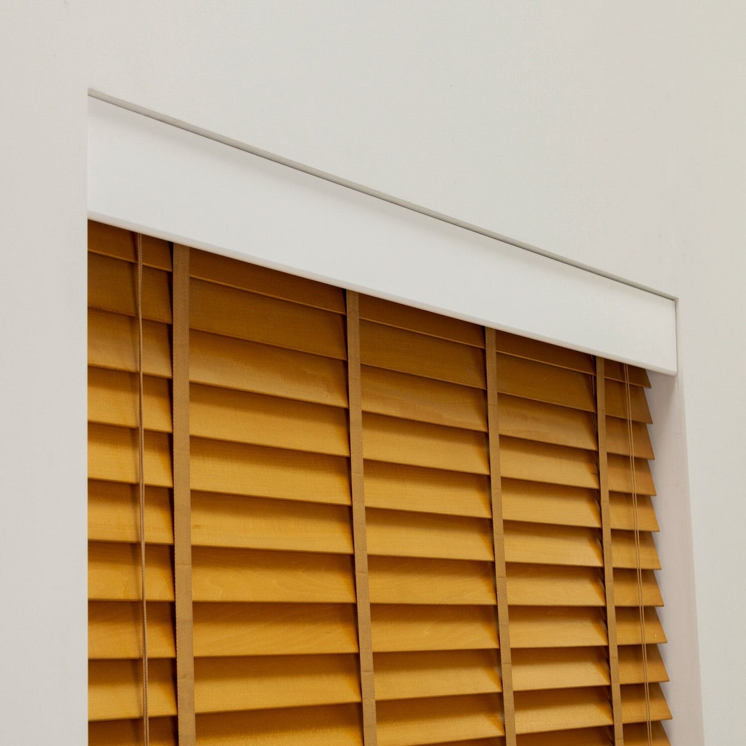 Pelmet With Soft Edge Profile Suitable for Recess Mounted Wooden Blinds ...