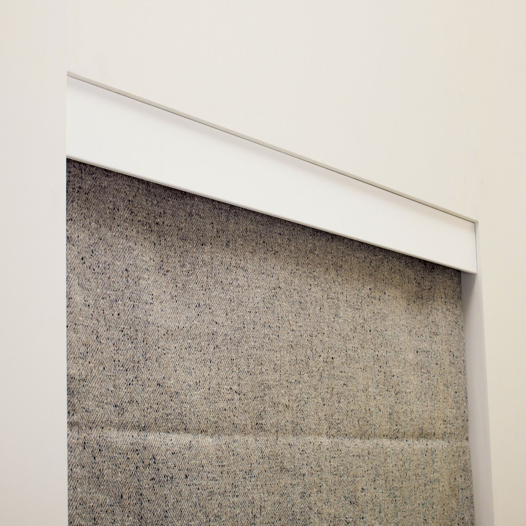 Pelmet With Soft Edge Profile Suitable for Recess Mounted Roman Blinds ...
