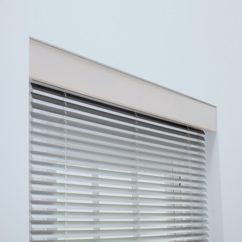 Pelmet With Soft Edge Profile Suitable for Recess Mounted Venetian ...