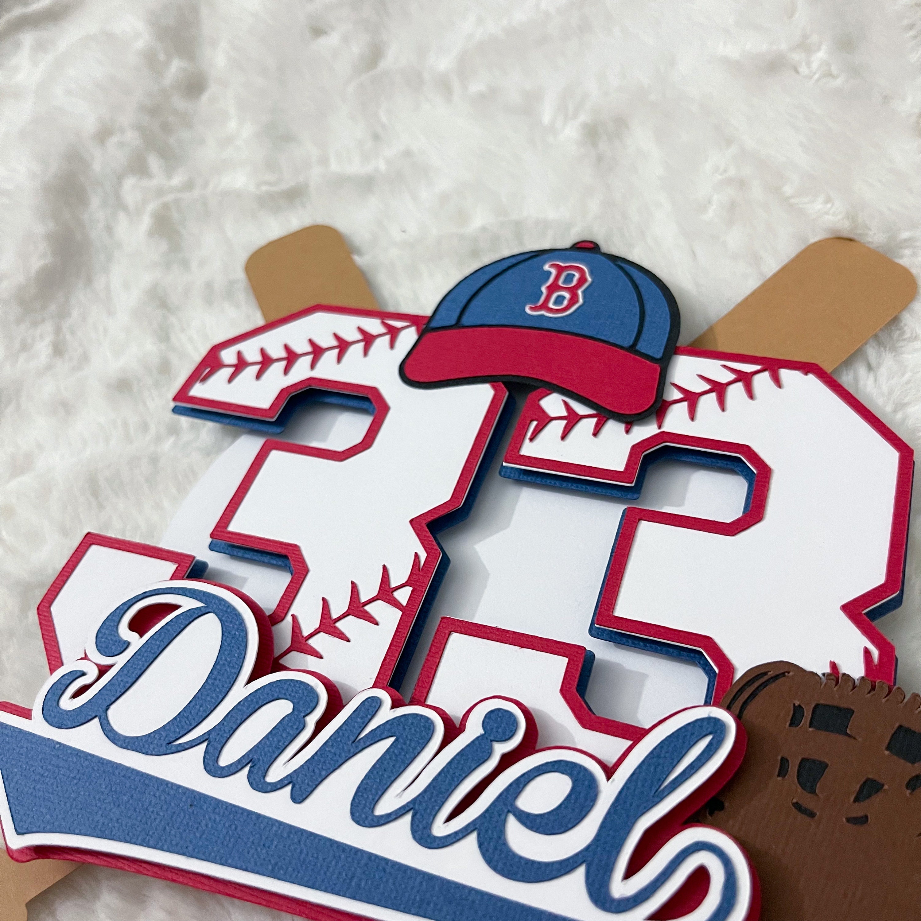 Baseball Cake Topper | Baseball Cake Decor - Etsy