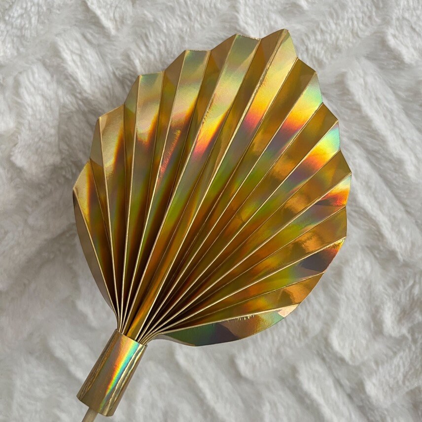 Palm Leaf Cake Topper | Paper Palm Leaf | Palm Leaves Topper - Etsy