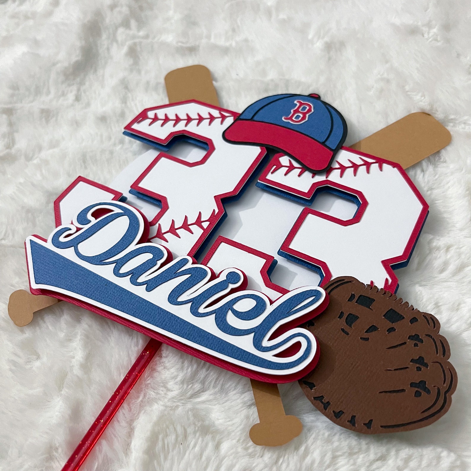 Baseball Cake Topper | Baseball Cake Decor - Etsy