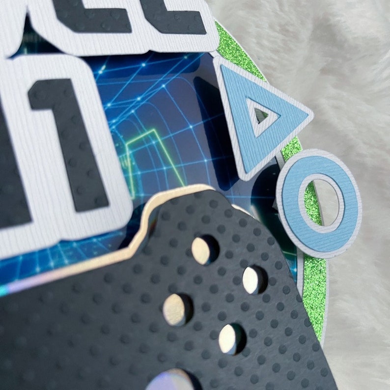 Gamer Cake Topper | Level up Cake Topper | Controller Cake Topper - Etsy