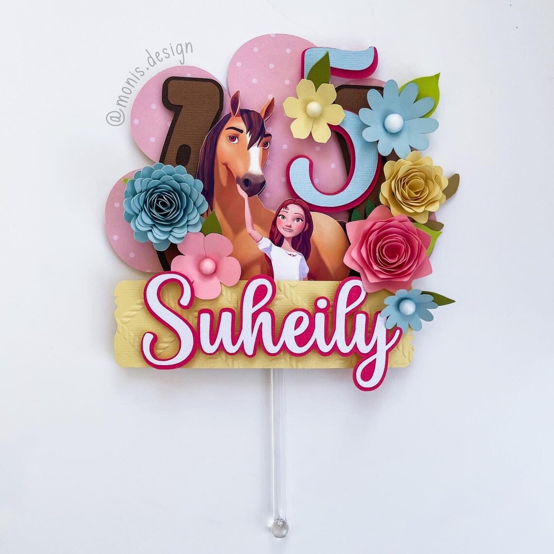 Spirit Riding Free Cake Topper Spirit Centerpiece Cake Topper Spirit Spirit Cake Topper - Etsy