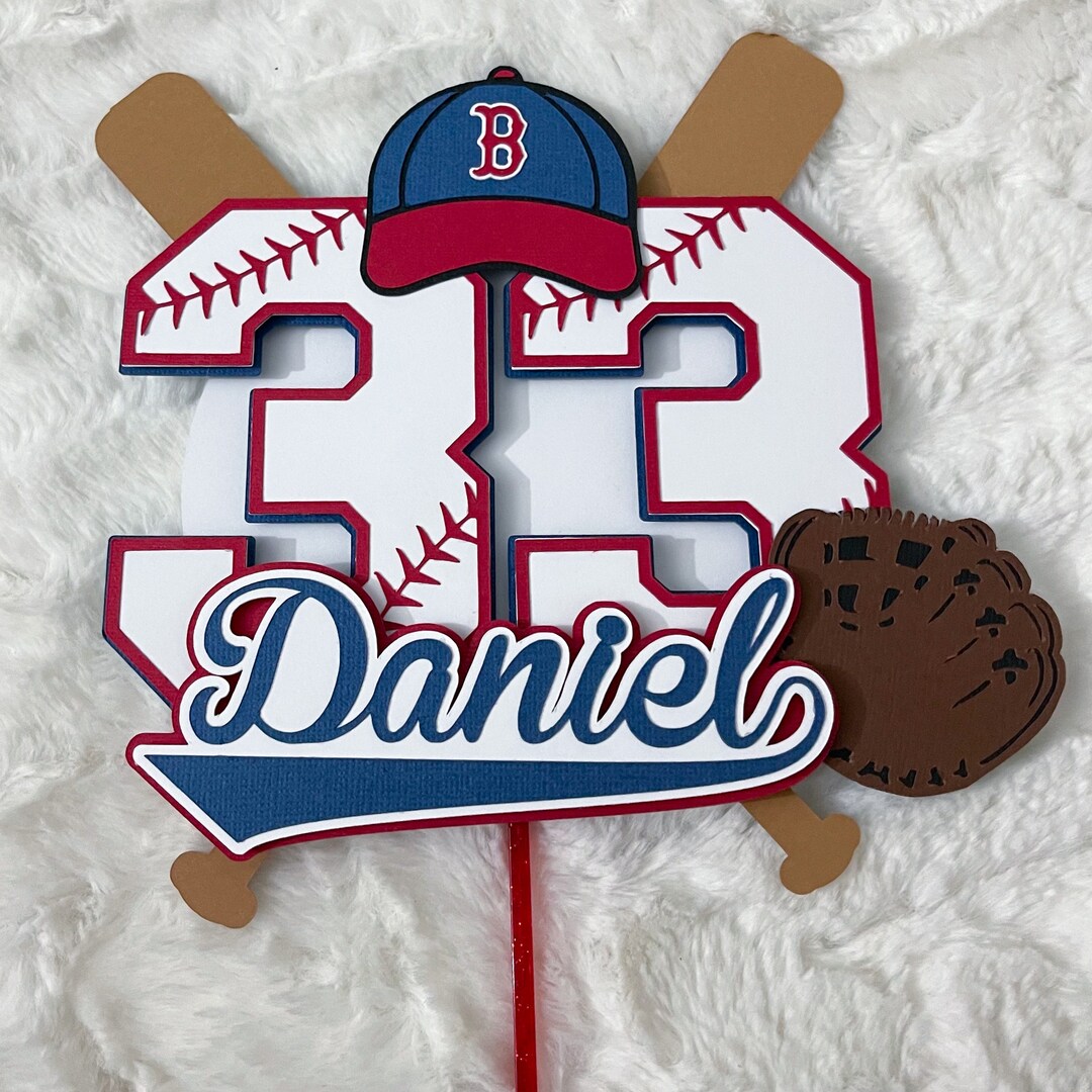 Baseball Cake Topper | Baseball Cake Decor - Etsy