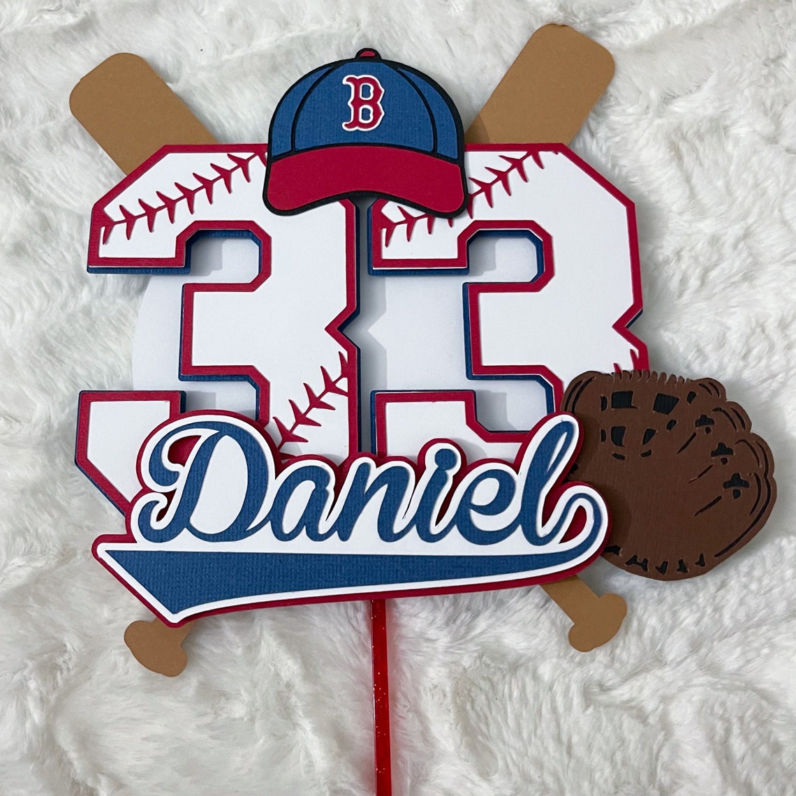 Baseball Cake Topper | Baseball Cake Decor - Etsy