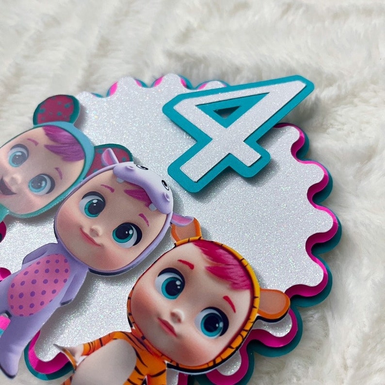 Cry Babies Cake Topper Bebes Llorones Cake Topper - Etsy