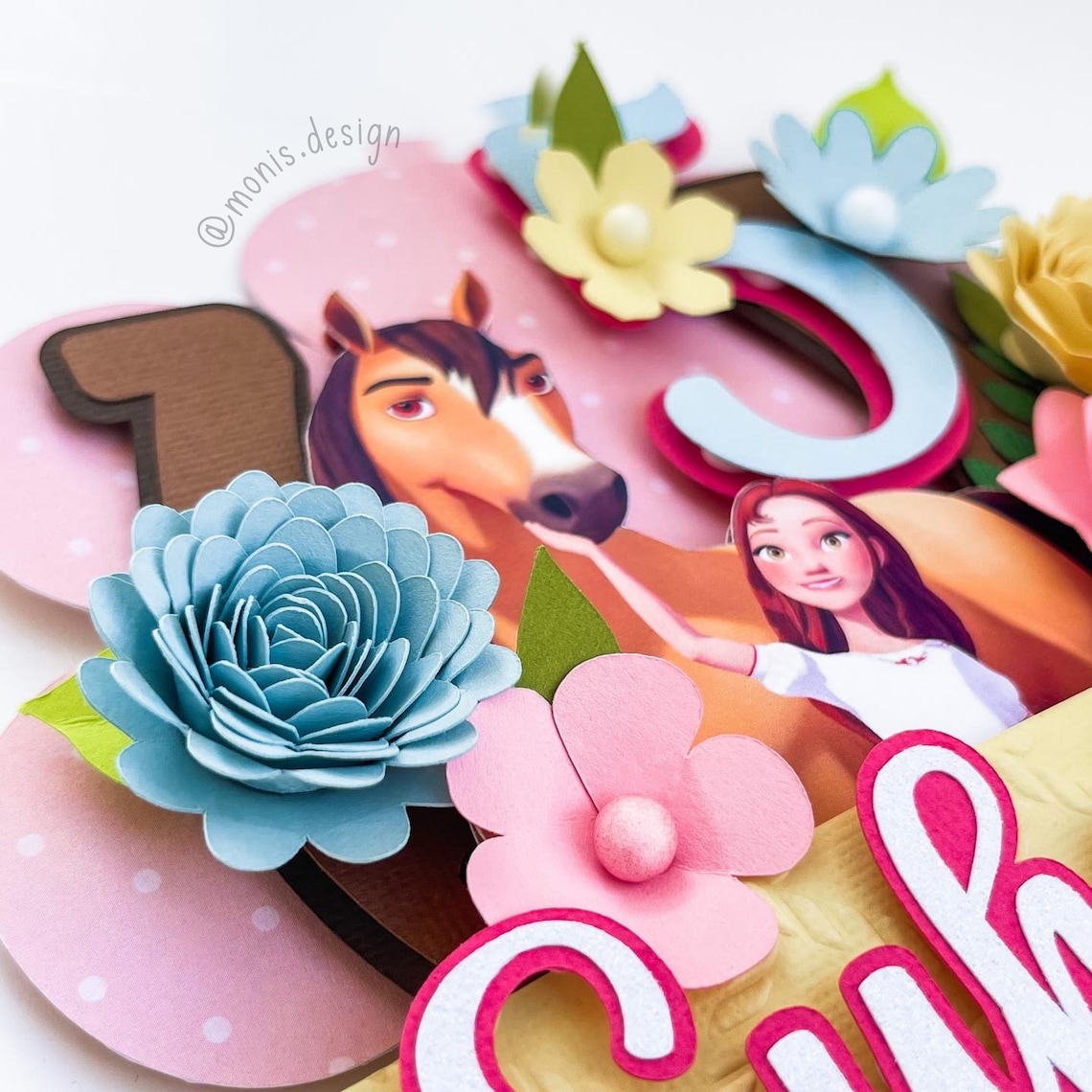 Spirit Riding Free Cake Topper Spirit Centerpiece Cake Topper Spirit Spirit Cake Topper - Etsy