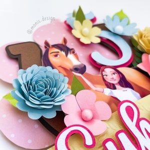 Spirit Riding Free Cake Topper Spirit Centerpiece Cake Topper Spirit ...