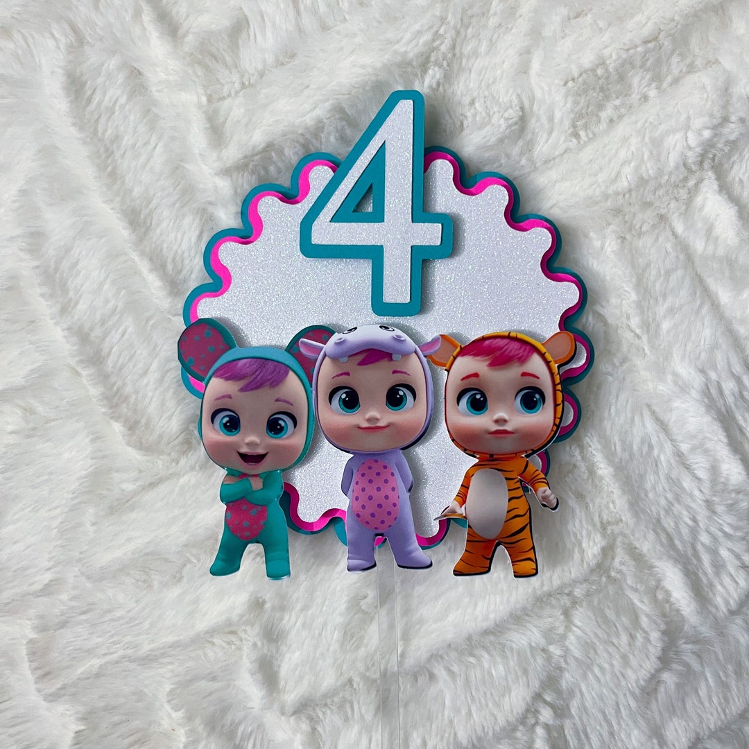 Cry Babies Cake Topper Bebes Llorones Cake Topper - Etsy