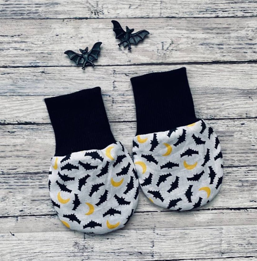 Gothic Creatures of the Midnight Hours Mitts Vampire Bats Moon - Etsy