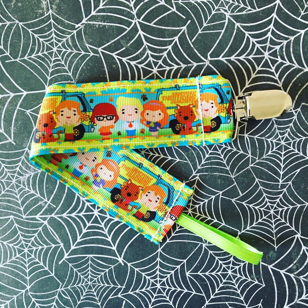 Spooky Monster Team Baby Pacifier Clip Cartoon Horror - Etsy