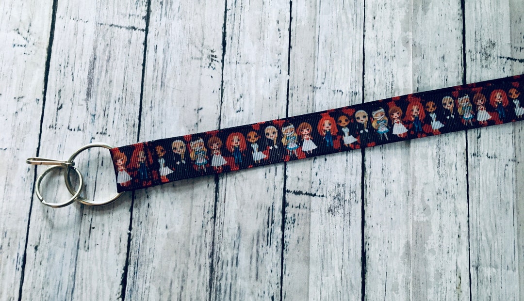 Goth Horror Princess Wicked Lanyard Spooky Fightful Darlings - Etsy