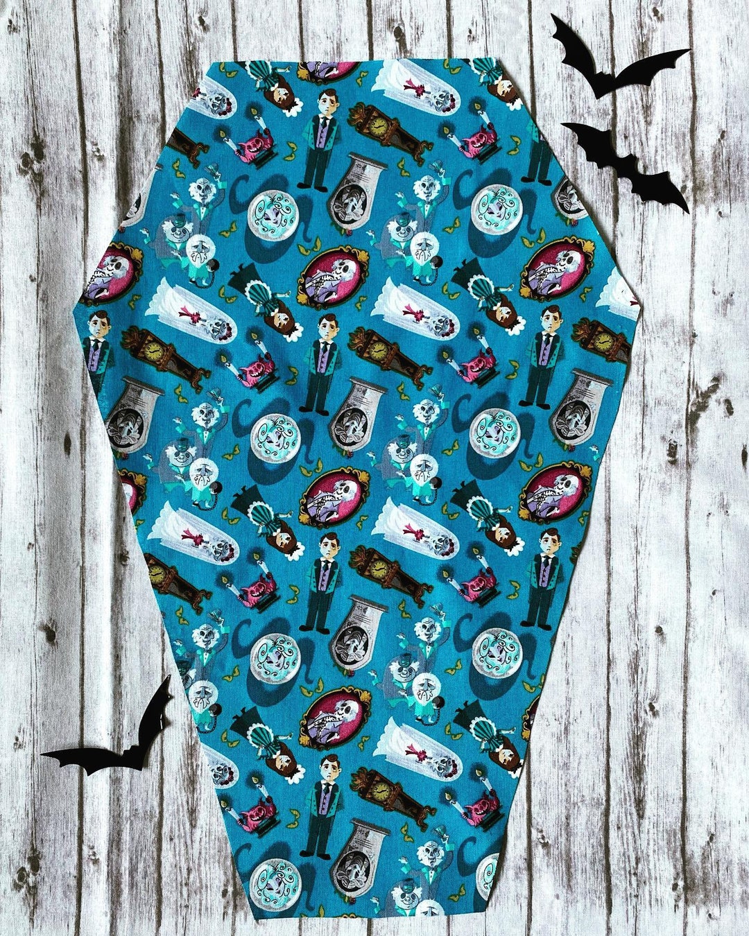 Spooky Ghost Haunt Coffin Burp Cloth Newborn Baby Ghoul - Etsy