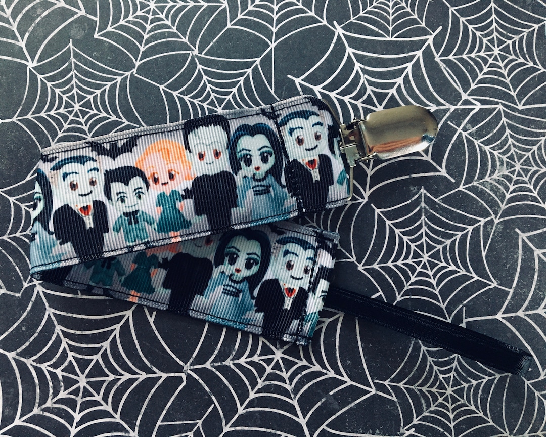 Creepy Spooky Baby Pacifier Clip Gothic Eerie Halloween - Etsy
