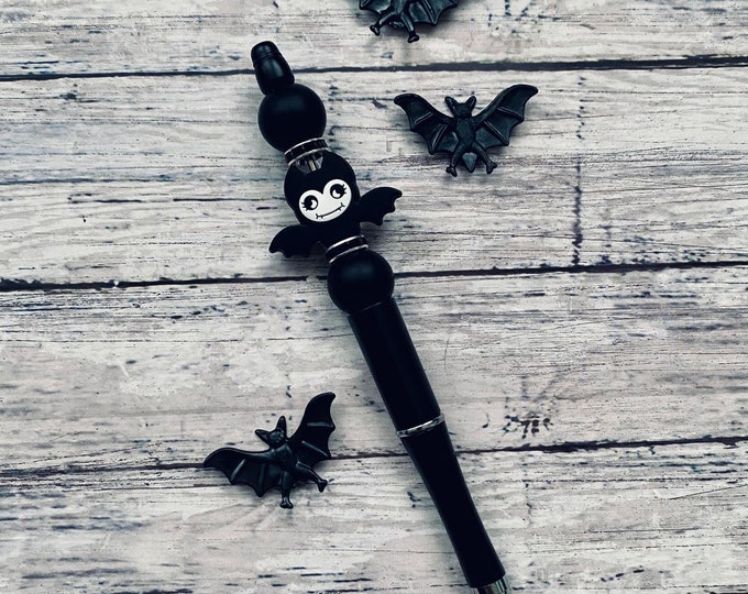 Gothic Spooky Bat Writing Pen Cute Horror - Etsy