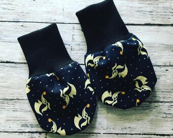 Spooky Cute Baby Bat Mitts Little Horror of the Night - Etsy