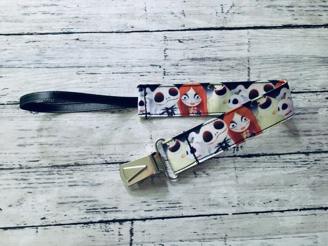 Spooky Nightmare Monsters Baby Pacifier Clip Horror Skeleton Ghouls - Etsy