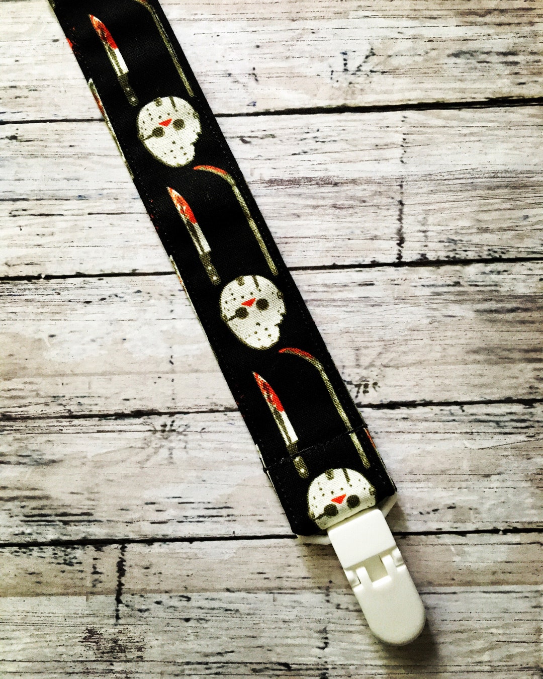 Horror Monster Baby Pacifier Clip Scare Masked Darkness - Etsy