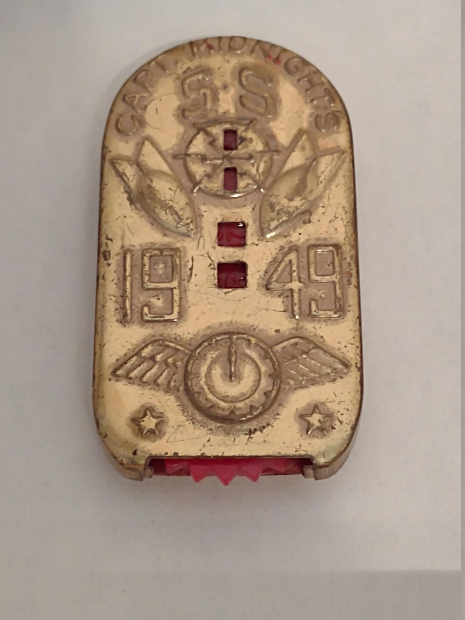 Rare Captain Midnights 1949 Secret Squadron Decoder Toy - Etsy