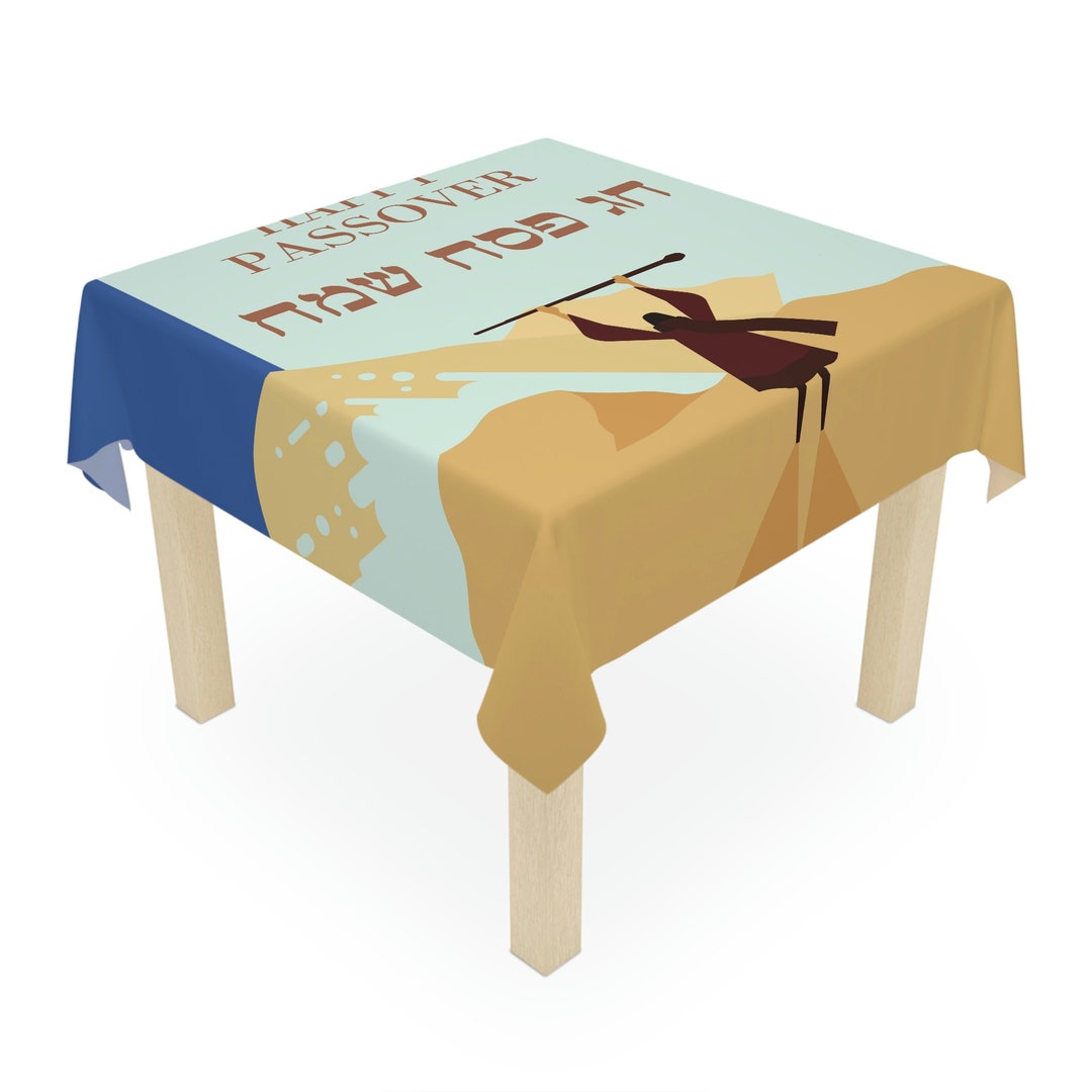Passover Tablecloth Passover Decor Tablecloth - Pesach, Passover ...
