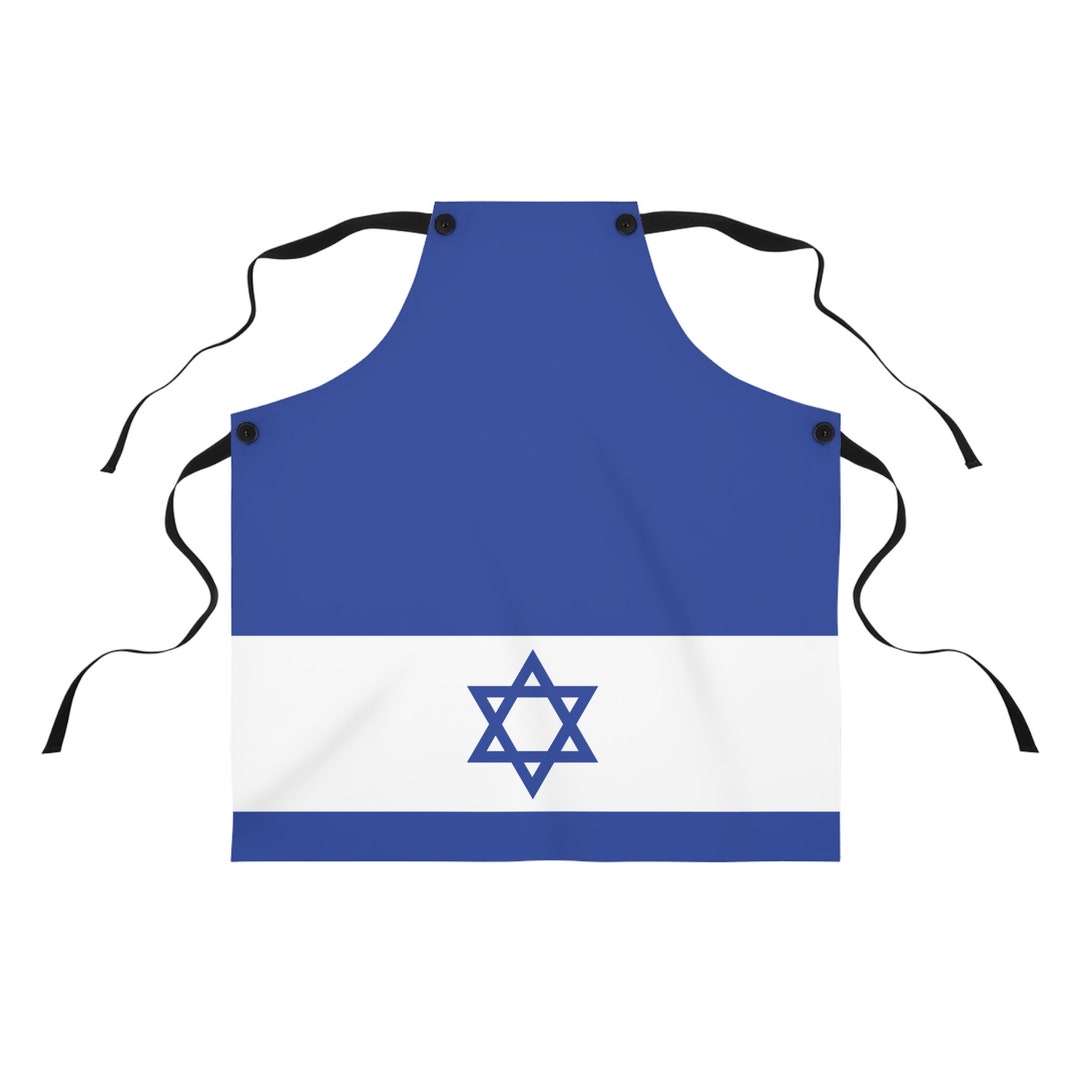 Israel Flag Apron, Stand With Israel Dress; Israeli Flag Outfit ...