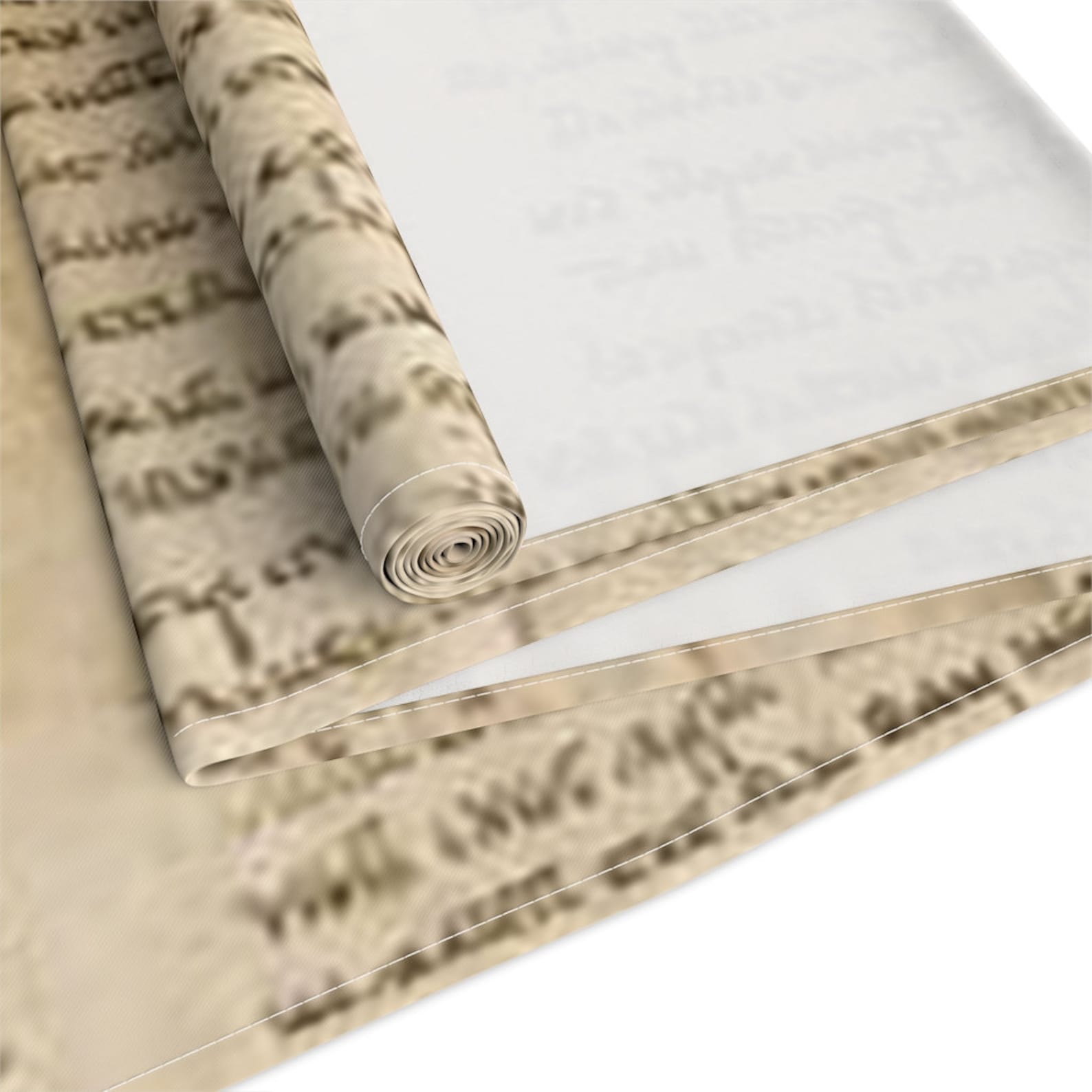 Antique the Isaiah Manuscript Table Runner Masterworks of - Etsy