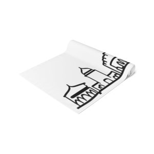 Shabbat Shalom Table Runner -shabbat Tablecloth ,seder Gift, Home Decor ...