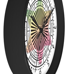 Hebrew Month Wall Clock, Star of DAVID Clock, Magic , Kabbalah ...