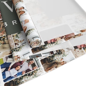 Custom Photo Table Runner, Family Personalized Table Decor ...