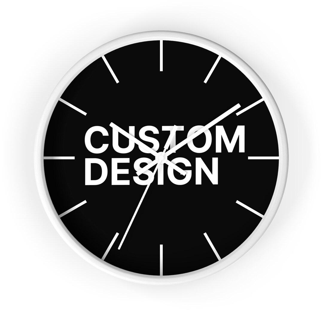 Customizable / Wall Clocks / Clocks: Home & Kitchen - Etsy