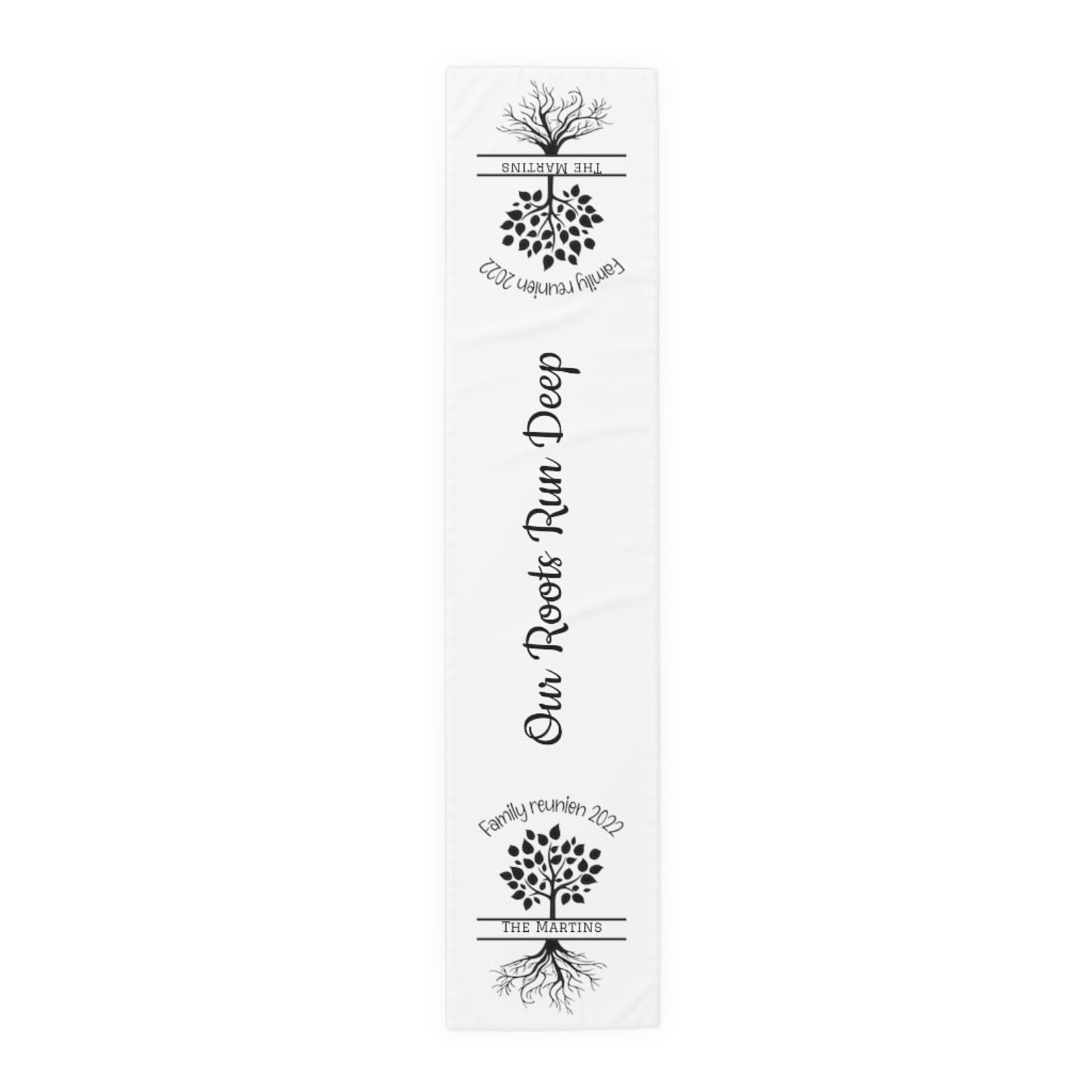 Family Reunion Table Runner Family Reunion Decor Family - Etsy