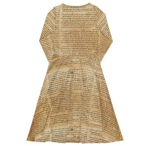 Biblical Manuscript Outfit, Isaiah Scroll Pattern, Religious Fashion ...