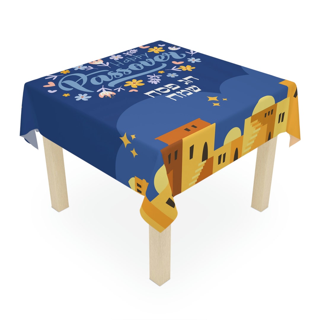 Passover Night Tablecloth Passover Decor Tablecloth - Pesach, Passover ...